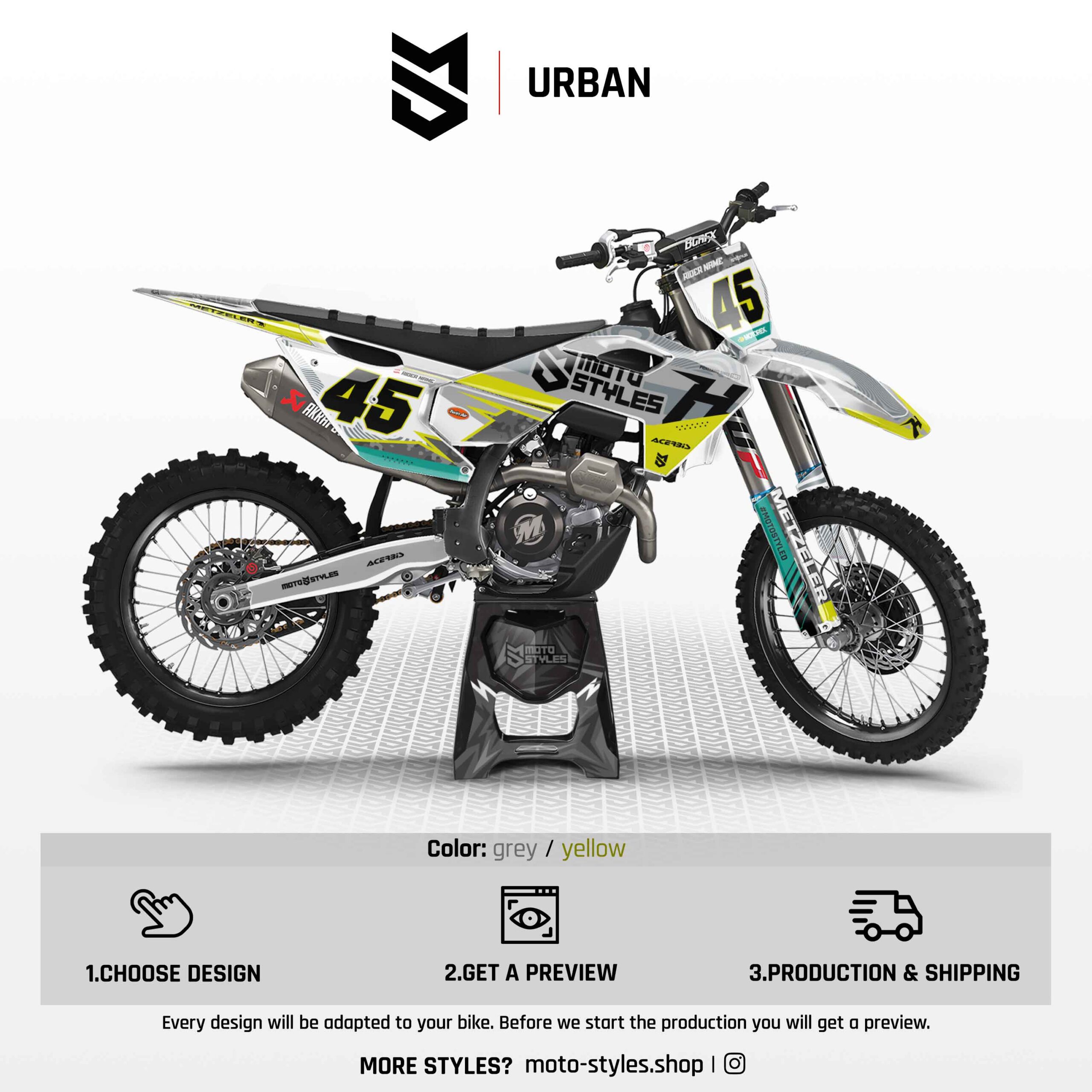 Urban | Decal Set - MOTOSTYLES